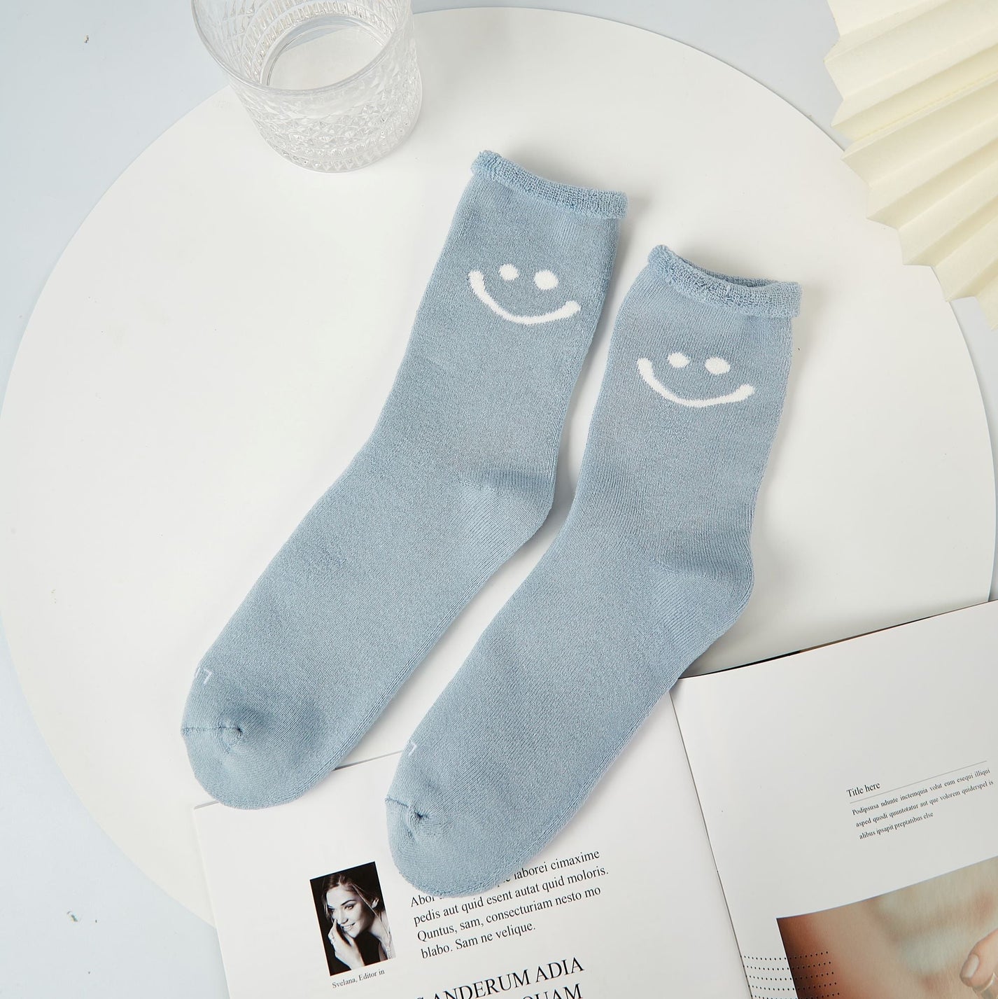 Women's Warm Smiley Face Socks - NEW COLOR - LOOUZ